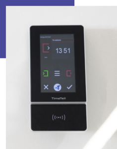 TimeTell - Clock system for time registration & attendance